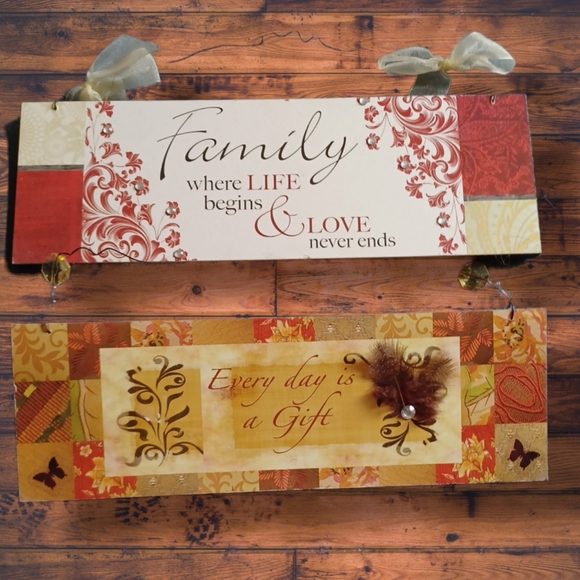 Accents | Home Decor Plagues | Poshmark